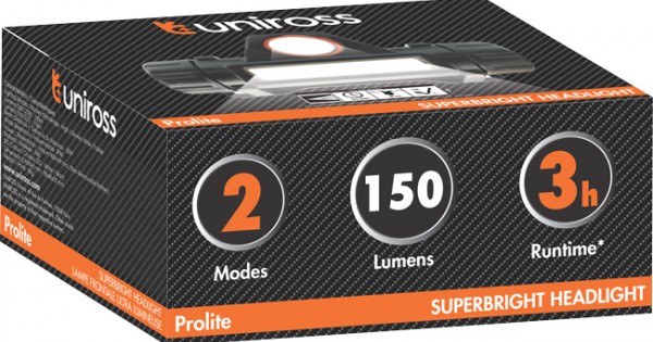 Uniross Prolite LED Head Flash Light