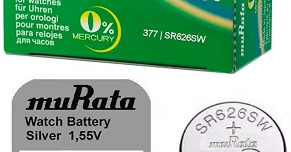 Murata 377 μπαταρία ρολογιών